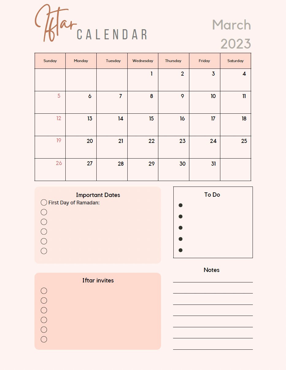Ramadan Planner Digital Download - Etsy