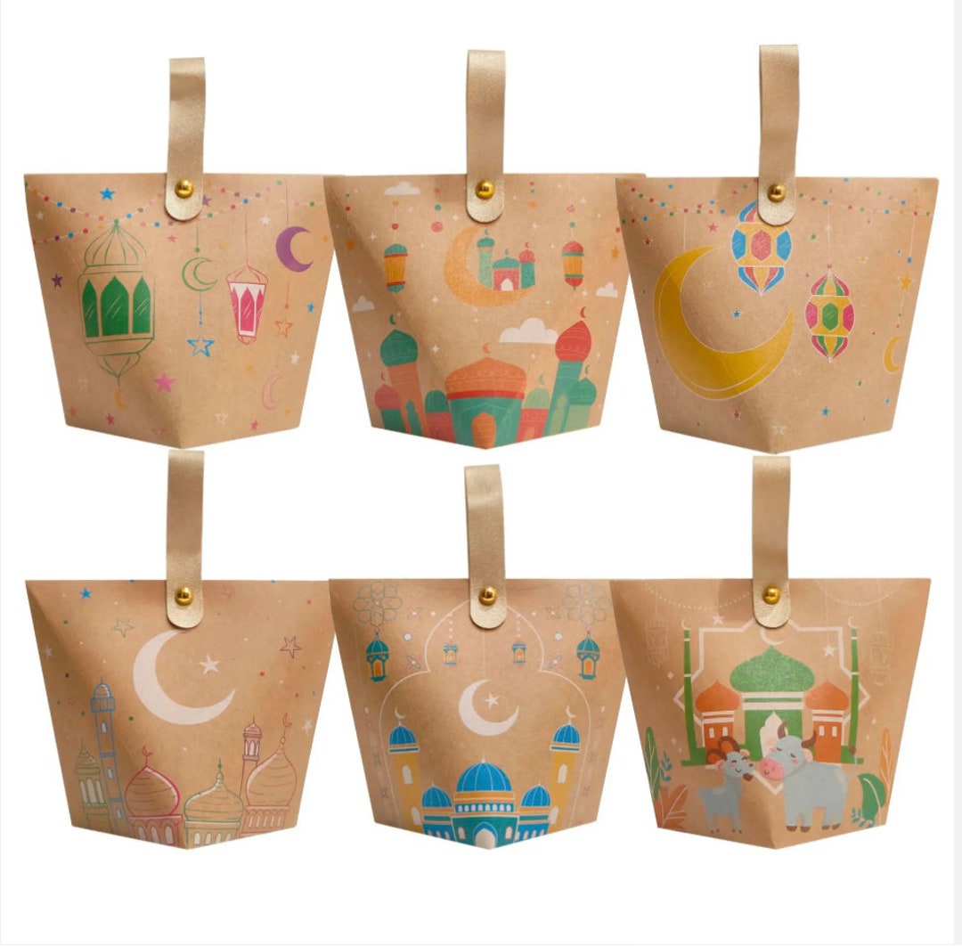 Ramadan & Eid Candy Gift Boxes/goodie Bags- 6 Pack - Etsy