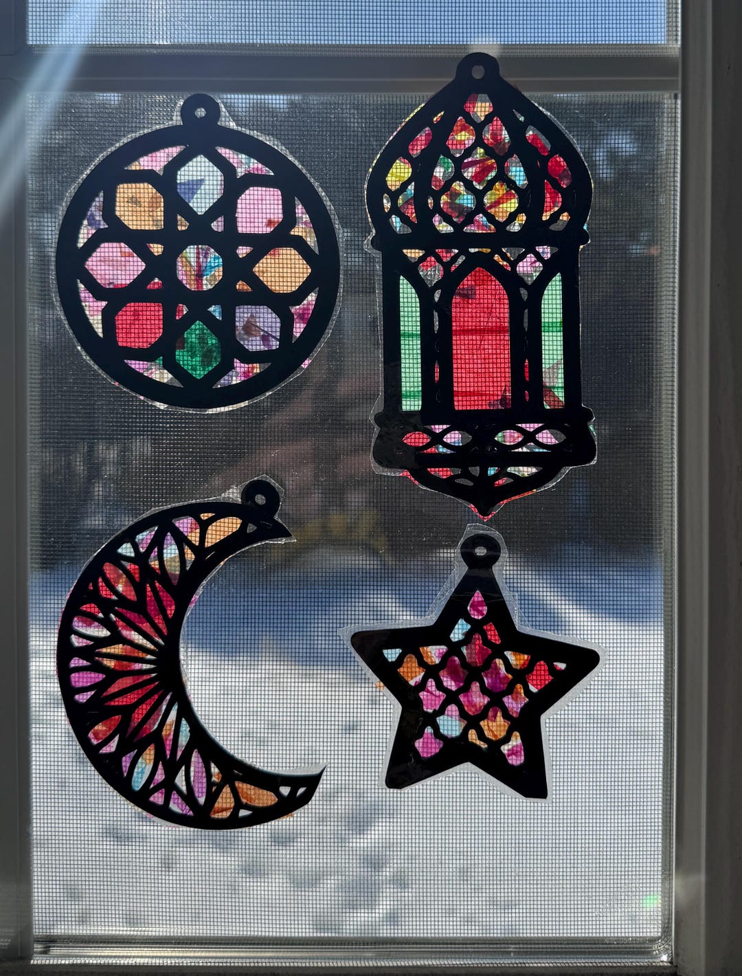 Ramadan and Eid DIY Suncatcher Kit (4 Total) - Etsy
