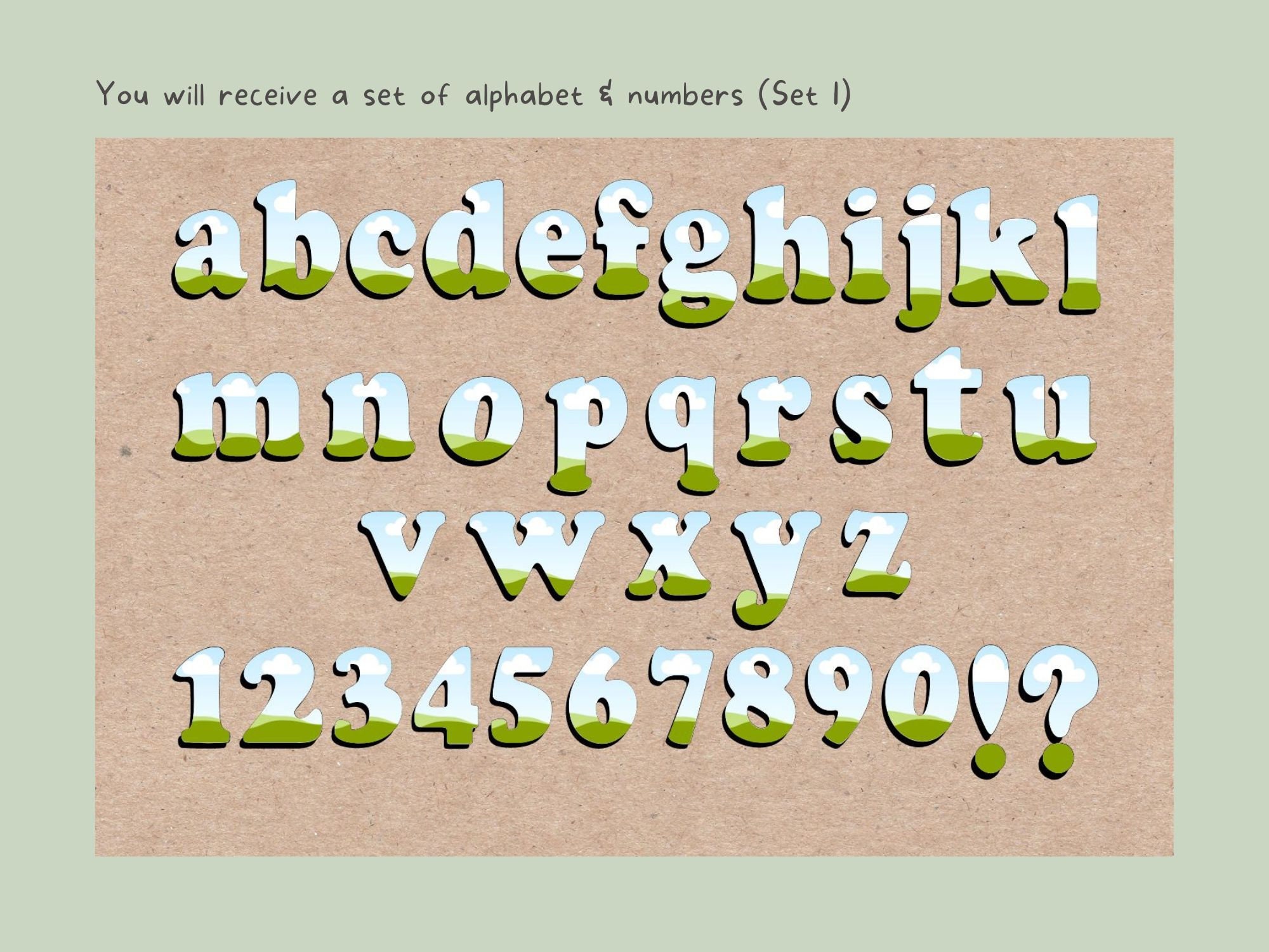 Canva Alphabet Frame Doodle Font Transparent Alphabet Font - Etsy