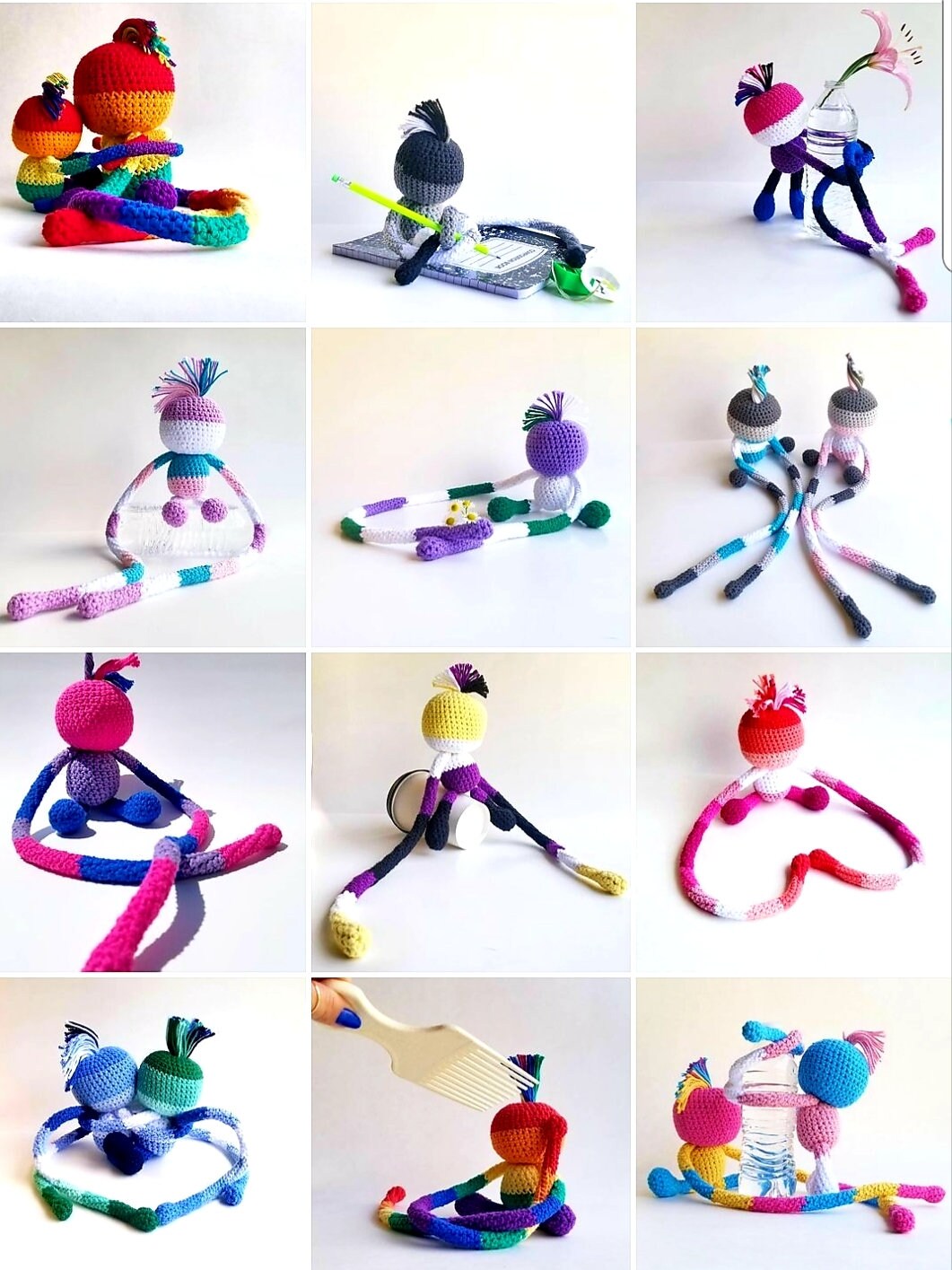 TRANSGENDER "pride Friend" - LGBTQ Crochet Flag Doll - Etsy