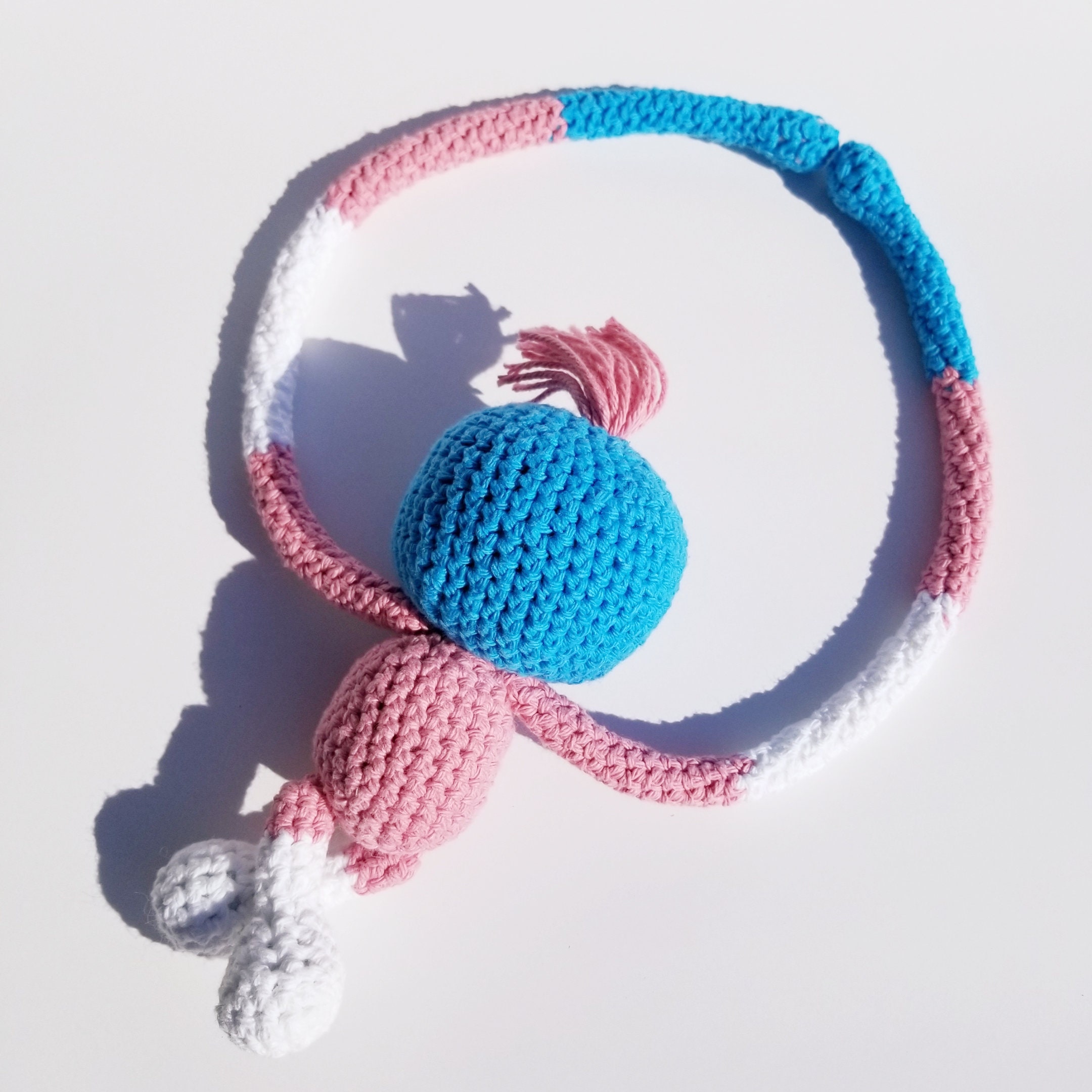 TRANSGENDER pride Friend LGBTQ Crochet Flag Doll - Etsy