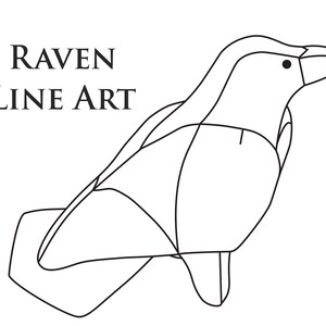 Raven Sewing Pattern Fostering Sewing Patterns / Crow, Magpie ...