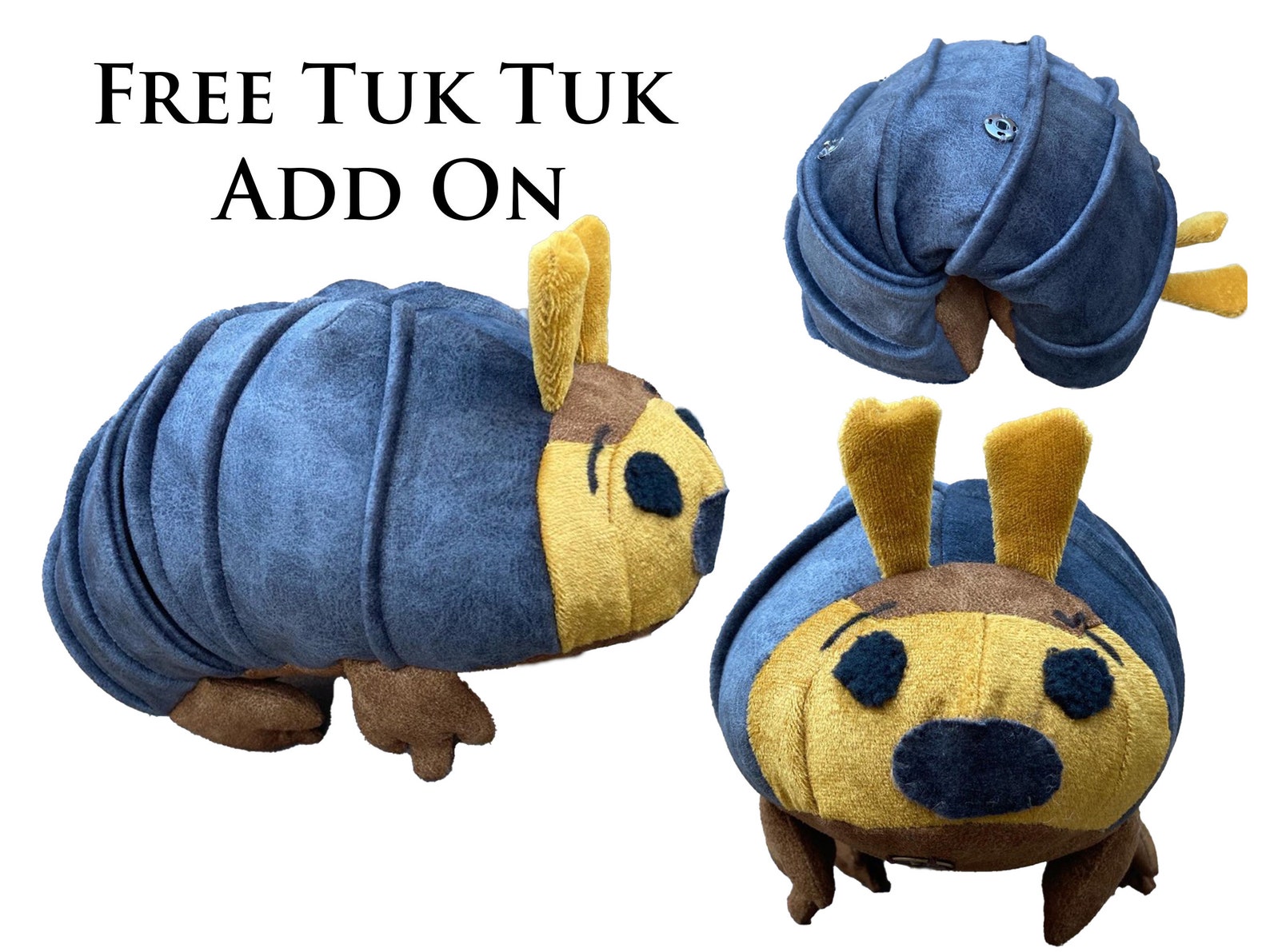 Roly Poly PDF Sewing Pattern/ Pillbug/ Isopod/ Hedgehog/ Armadillo - Etsy