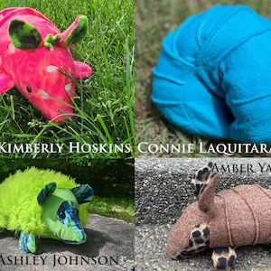 Roly Poly PDF Sewing Pattern/ Pillbug/ Isopod/ Hedgehog/ Armadillo - Etsy