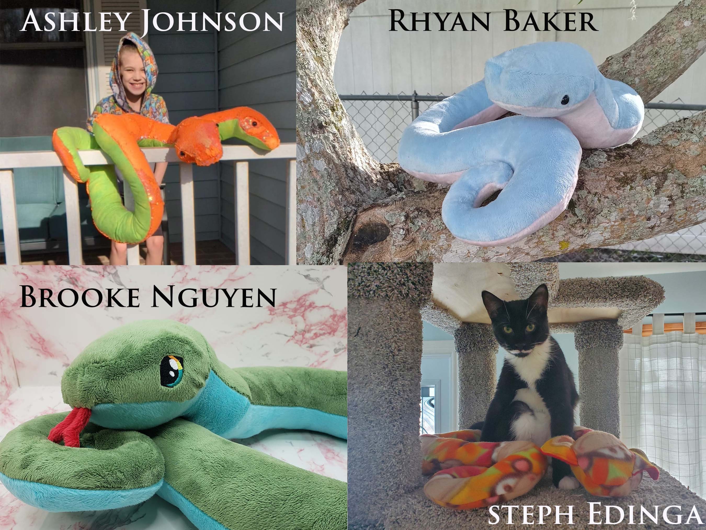 Danger Noodle Plushie PDF Sewing Pattern/ Cobra Python Two | Etsy UK