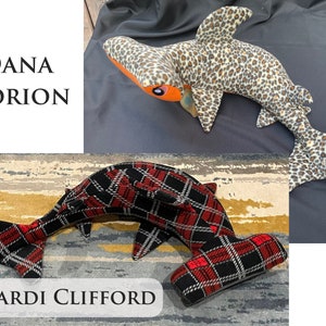 Hammerhead Shark PDF Sewing Pattern Fostering Sewing Patterns - Etsy Canada