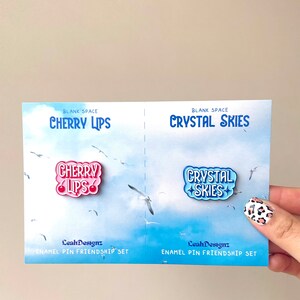 Blank Space Friendship Pin Set - Etsy