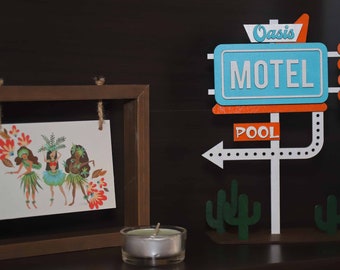 Wood Motel Sign - Etsy