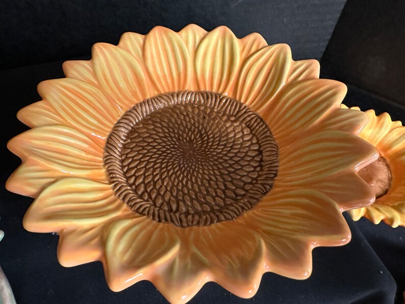 Ceramic Sunflower Bowls - Etsy