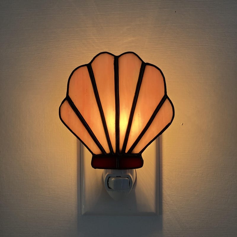 Seashell Night Light - Etsy