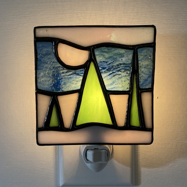 Stained Glass Night Light Covers - Etsy