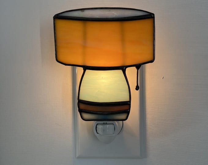 Lamp Stained Glass Night Light: Handcrafted to Create a Warm, Ambient ...