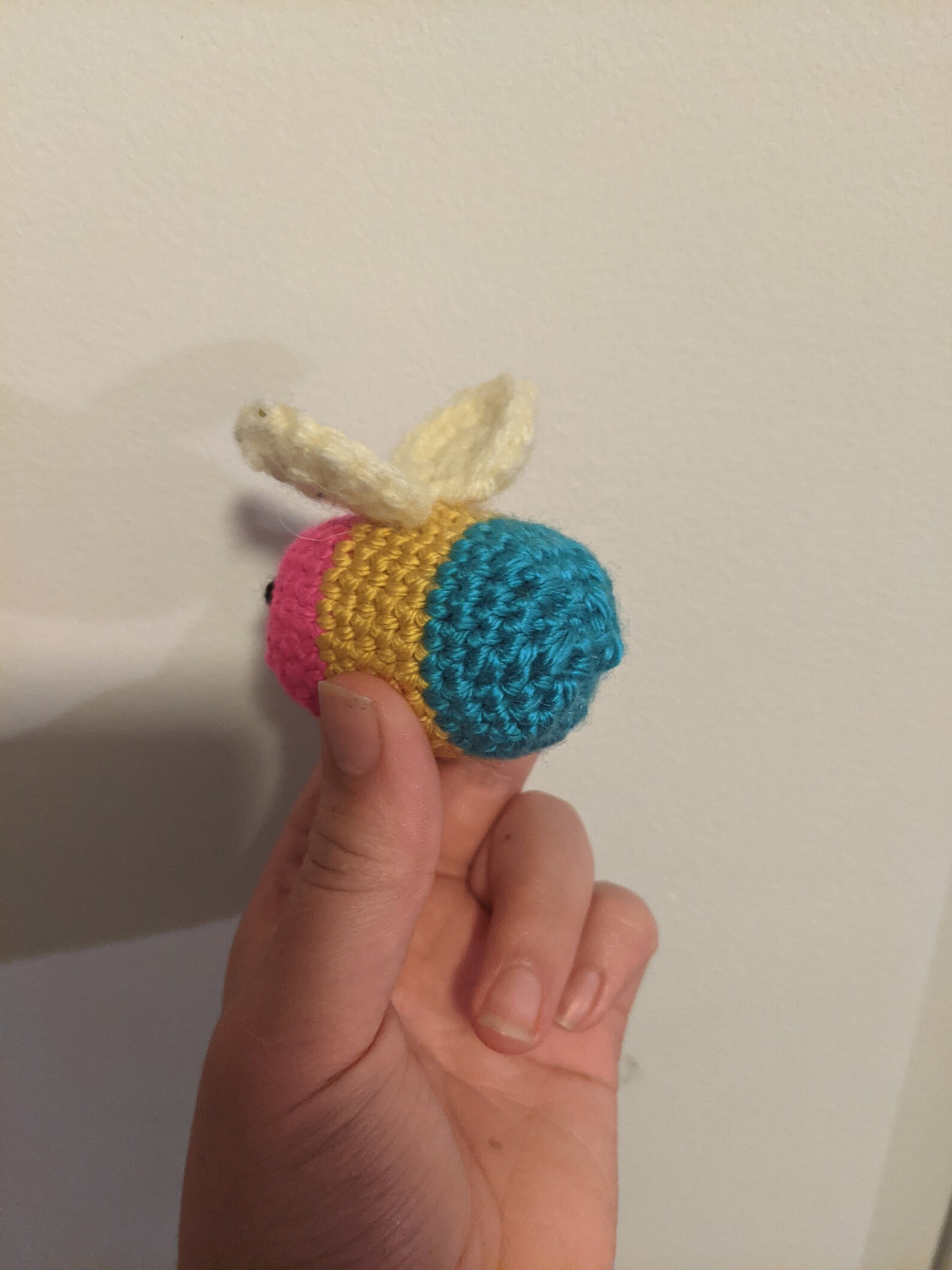 Crochet Mini Pansexual Pride Bee - Etsy