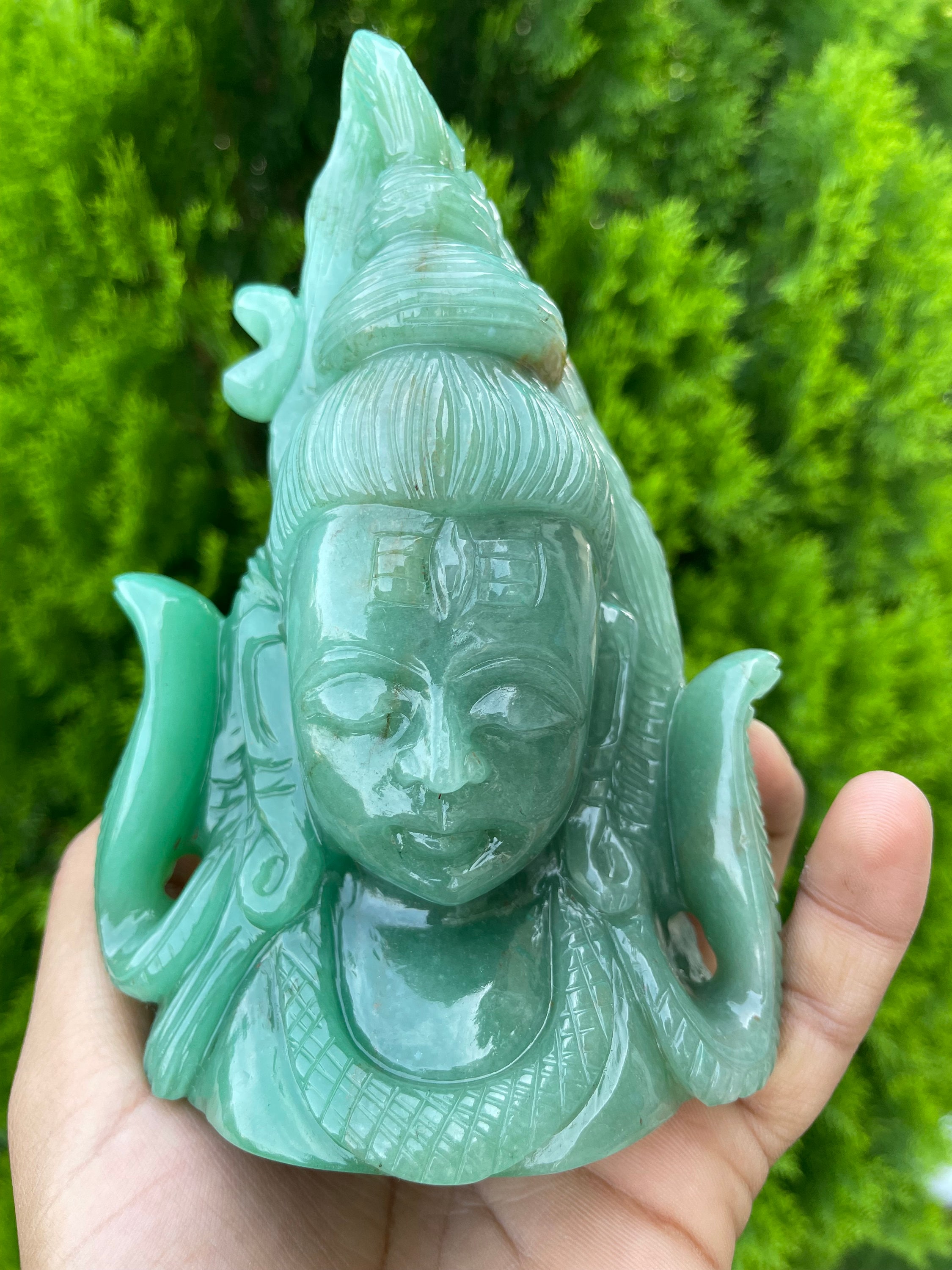 Green Hindu God