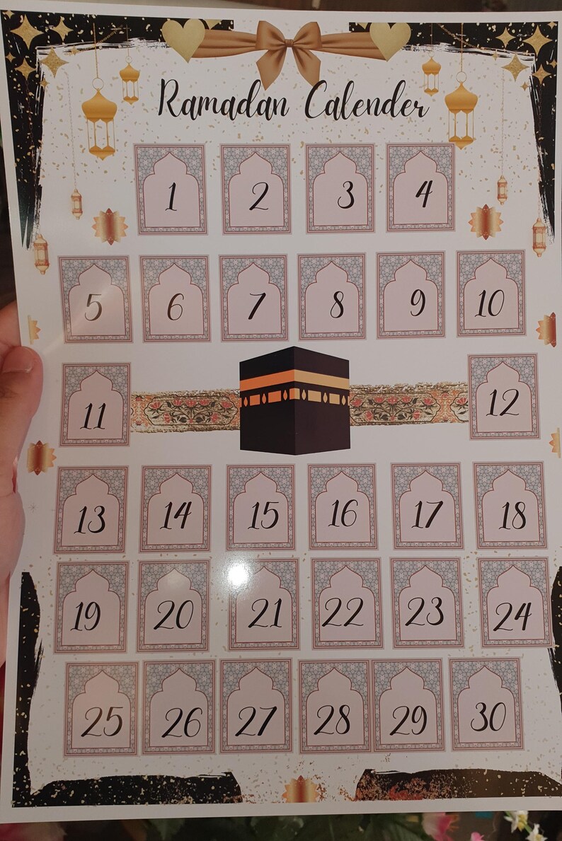 Ramadan Calendar 2025, Ramadan Calendar Kids, Printable Islam Ramadan ...