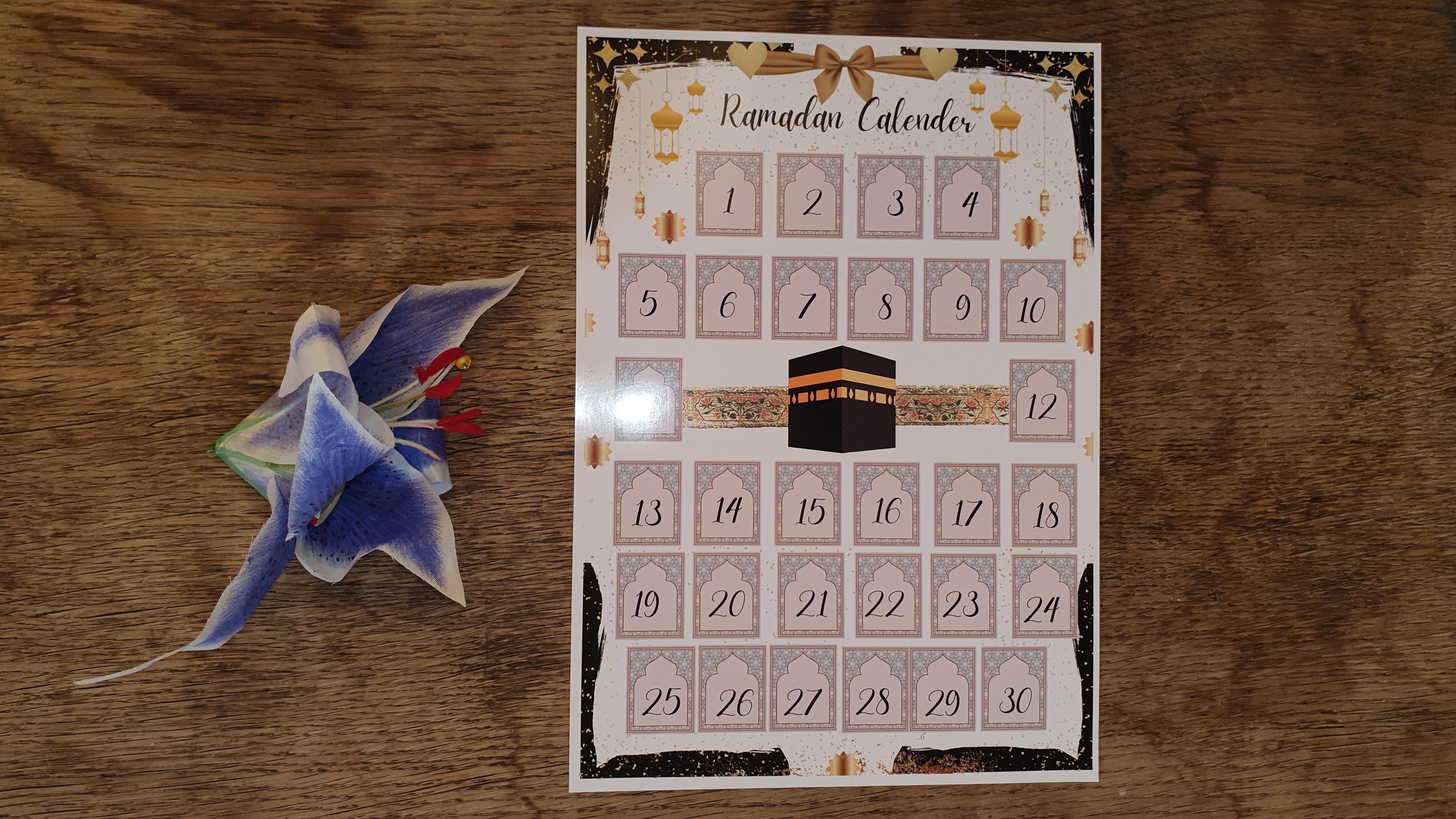 Ramadan Calendar 2025, Ramadan Calendar Kids, Printable Islam Ramadan ...