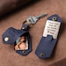 Man Accessory - Leather Keychain With Photo, Personalized Gifts for Him ...
