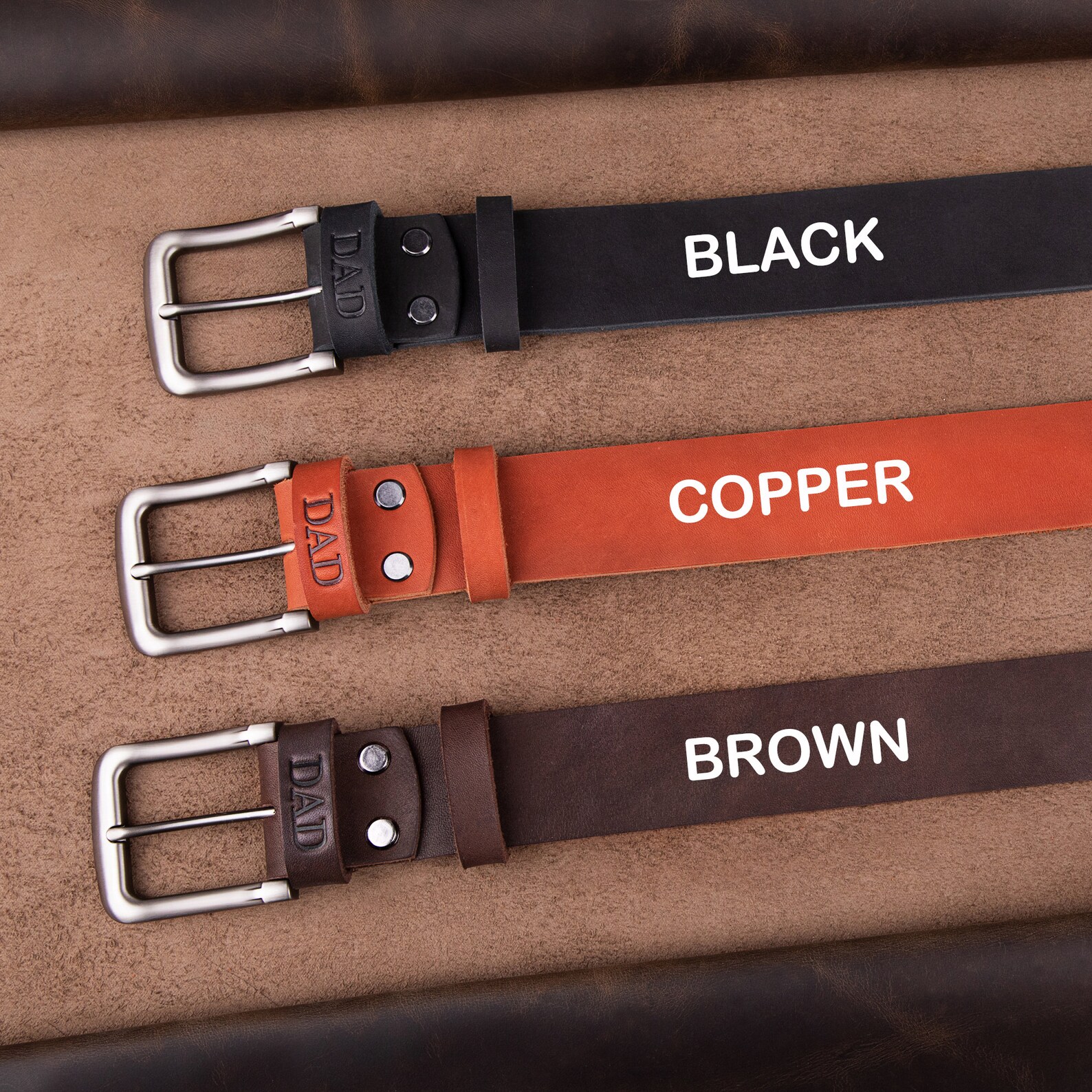Custom Leather Handmade Belts for Men Personalized Mens - Etsy