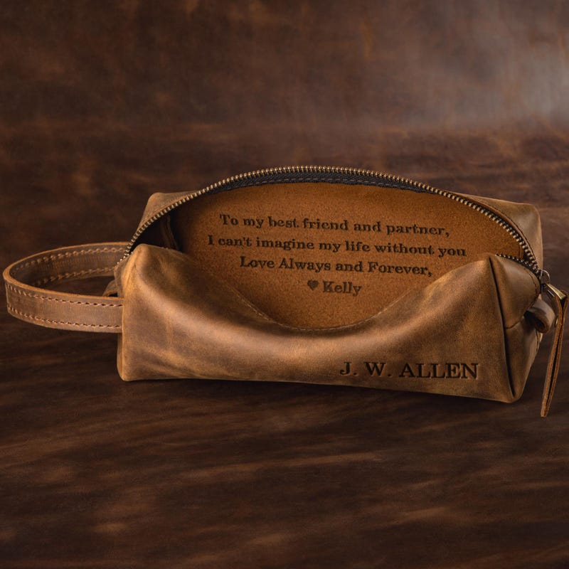 Brown Message Bag - Etsy