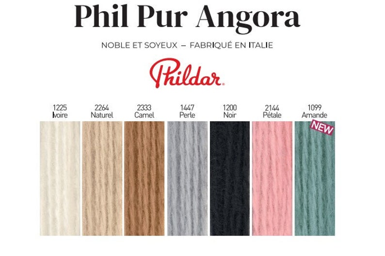 Phil PUR ANGORA, 100% Angora, Angora Yarn, Fair Trade Angora Yarn ...