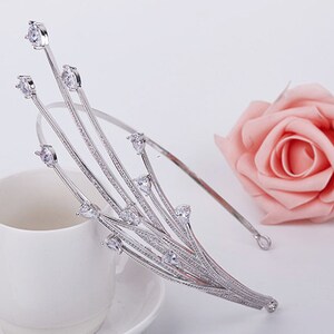 Wedding Crown Wedding Tiara Princess Crown Bridal Tiara - Etsy UK