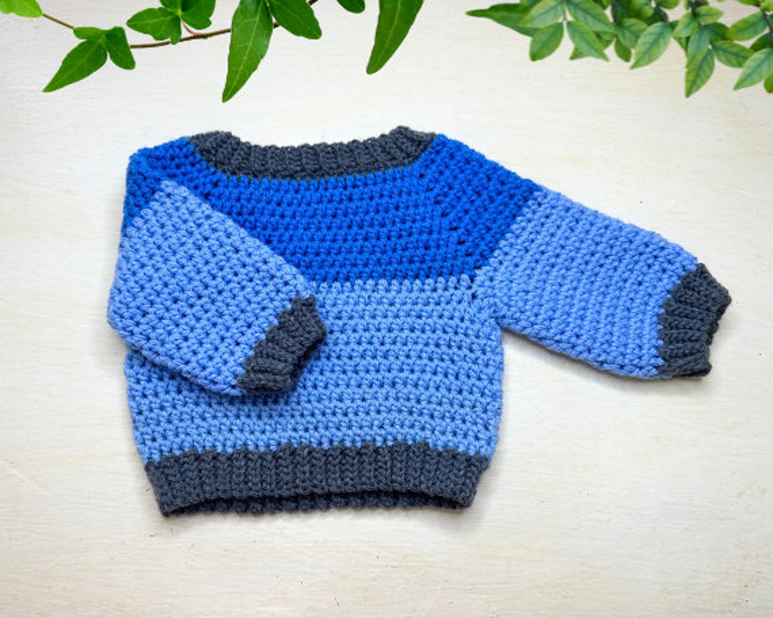 Crochet Baby Sweater Pattern: 0-24 Months Easy DIY Infant Cardigan ...