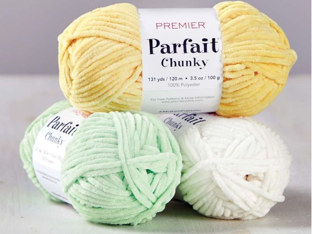 Premier Yarn, Chunky Yarn, Velvet Yarn, Premier Parfait Chunky Yarn ...