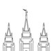Digital Salt Lake Temple, Vector, Digital Use, Glowforge, Clipart, SVG ...