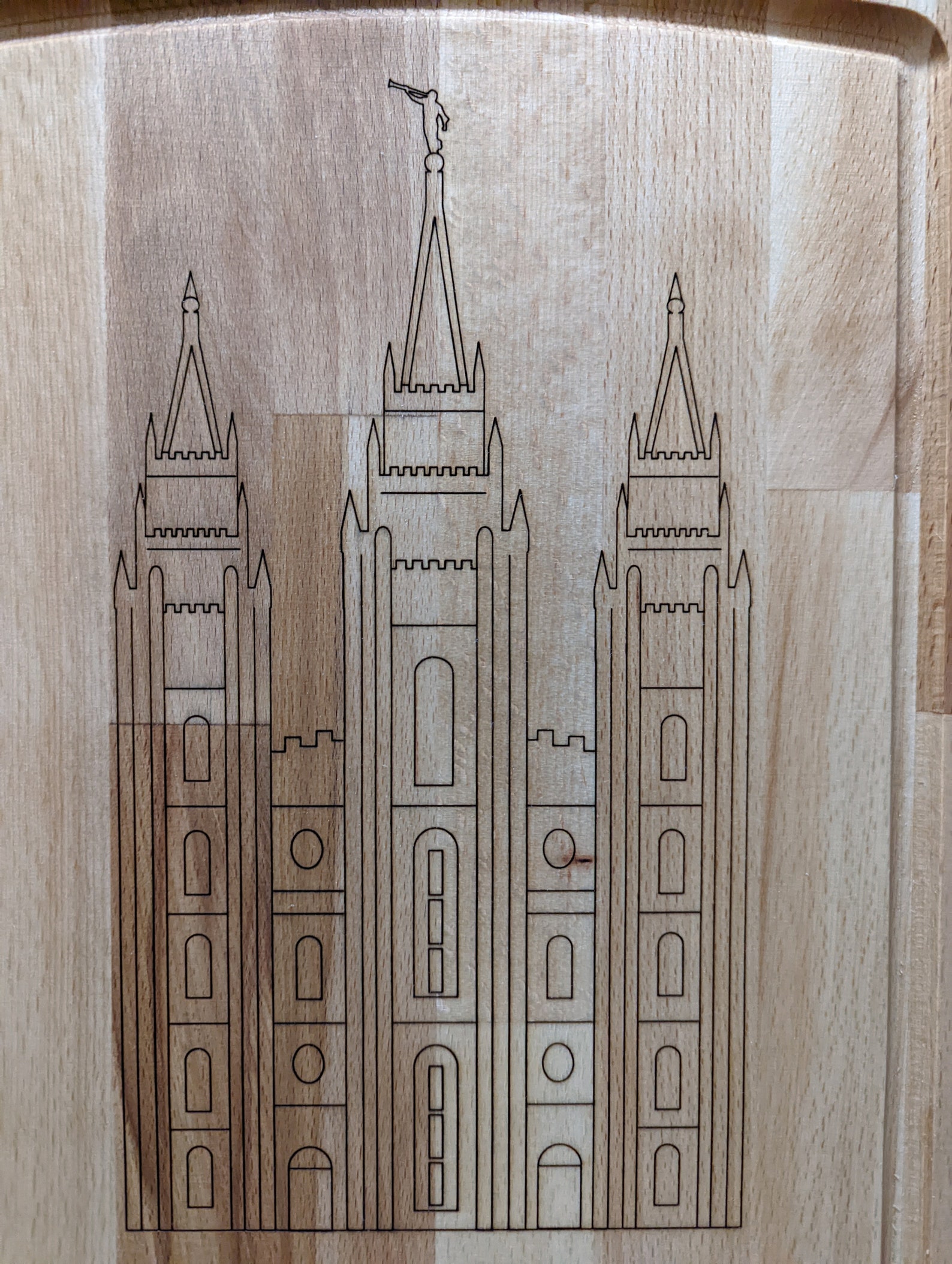 Digital Salt Lake Temple, Vector, Digital Use, Glowforge, Clipart, SVG ...