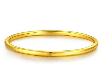 24k Gold Bracelet - Etsy