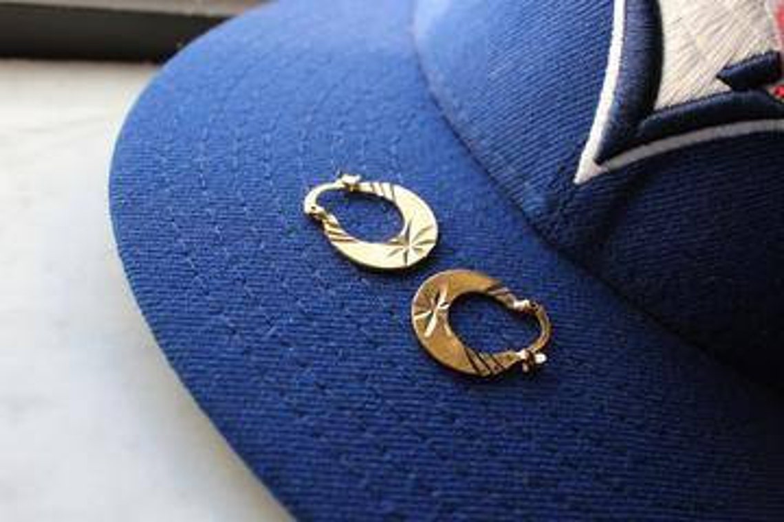 18k Gold Nattiyan Hoop Earrings Karan Aujla Nattiyan - Etsy UK