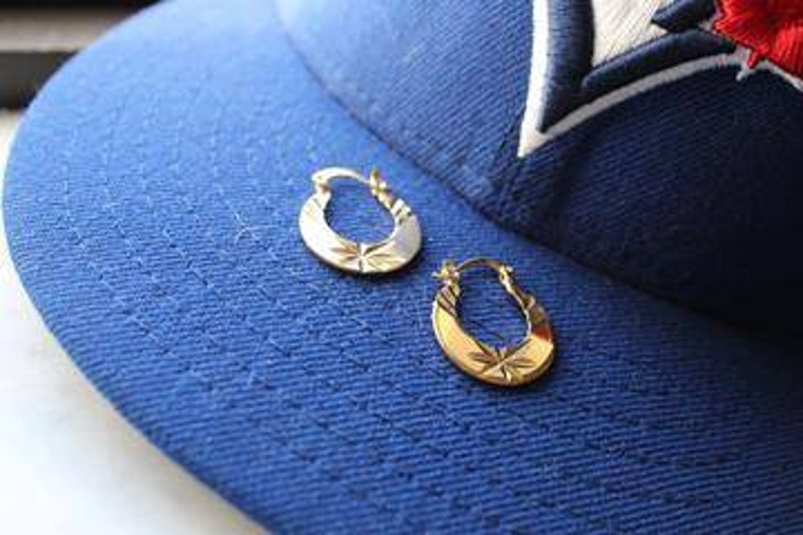 18k Gold Nattiyan Hoop Earrings Karan Aujla Nattiyan - Etsy UK