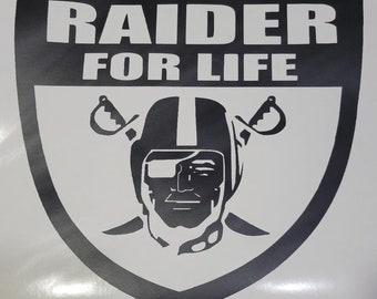Las Vegas Raiders Decal - Etsy