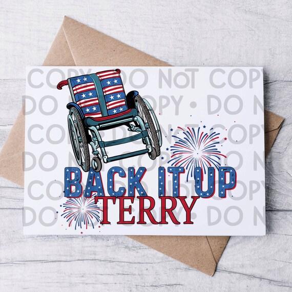 Back It up Terry Ready to Press Sublimation - Etsy
