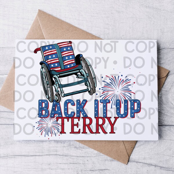 Back up Terry Svg - Etsy
