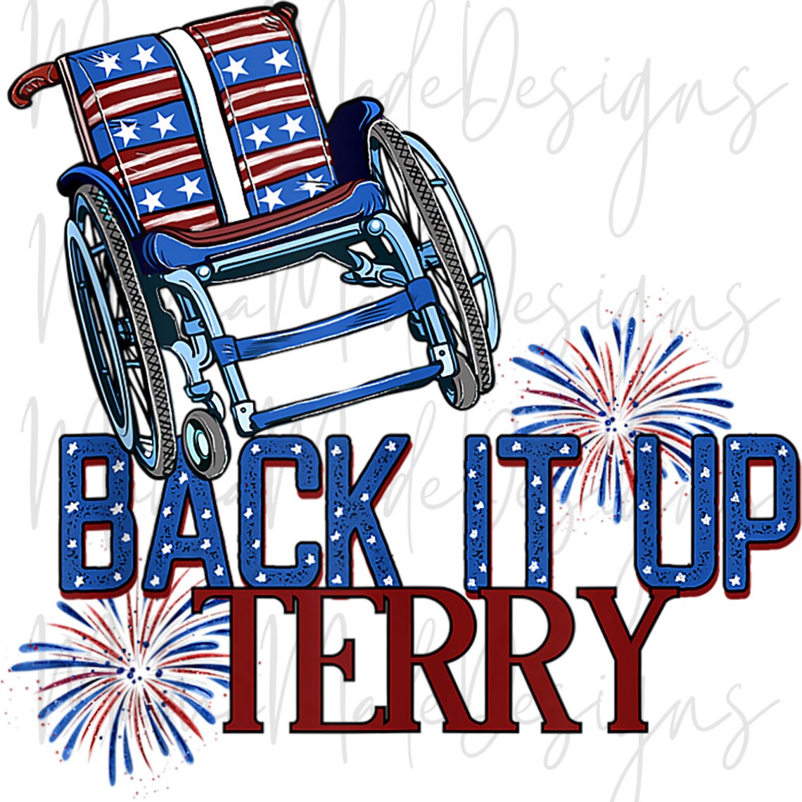 Back It Up Terry Ready To Press Sublimation | Etsy