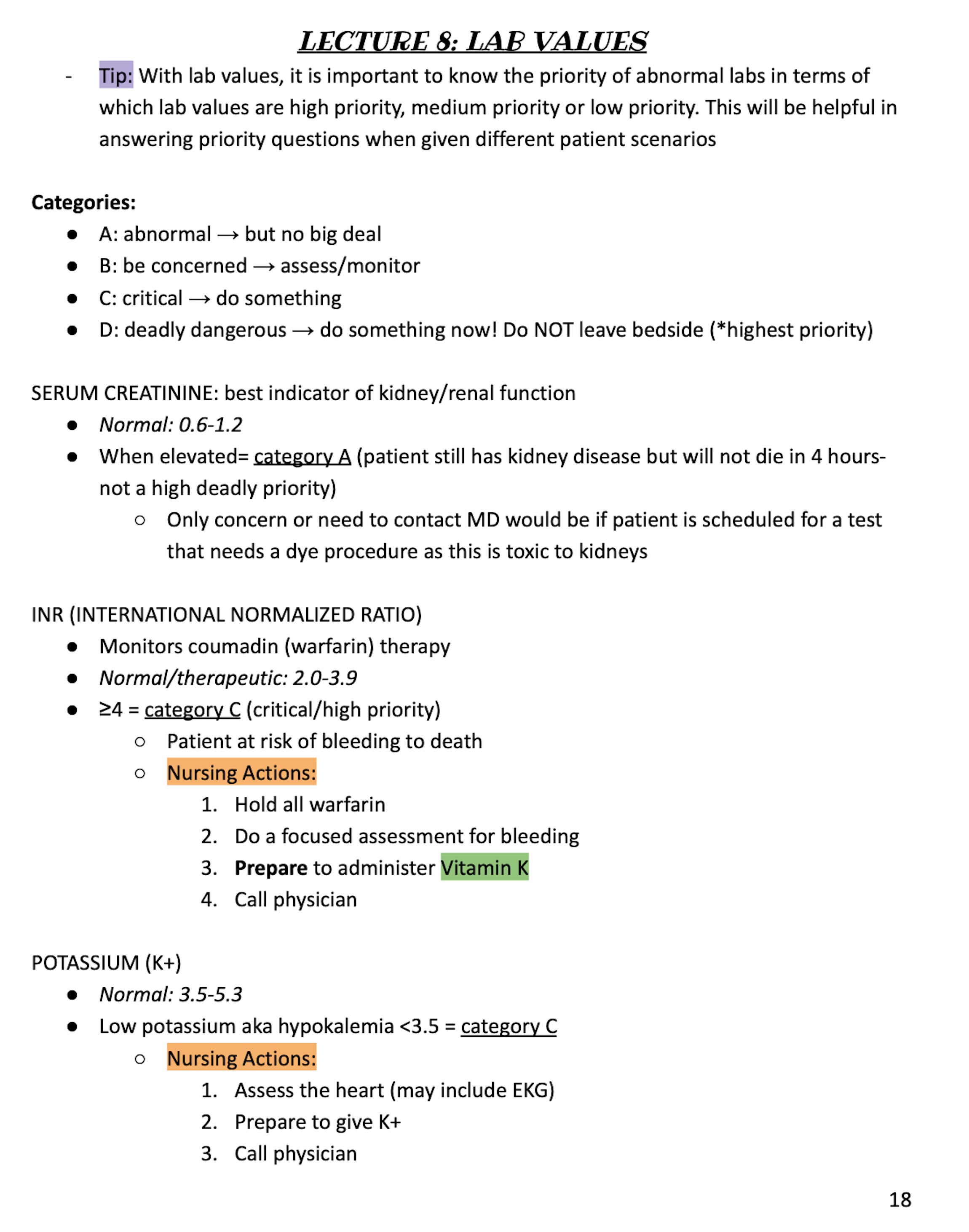 Mark Klimek NCLEX Review Notes 23 PAGES - Etsy