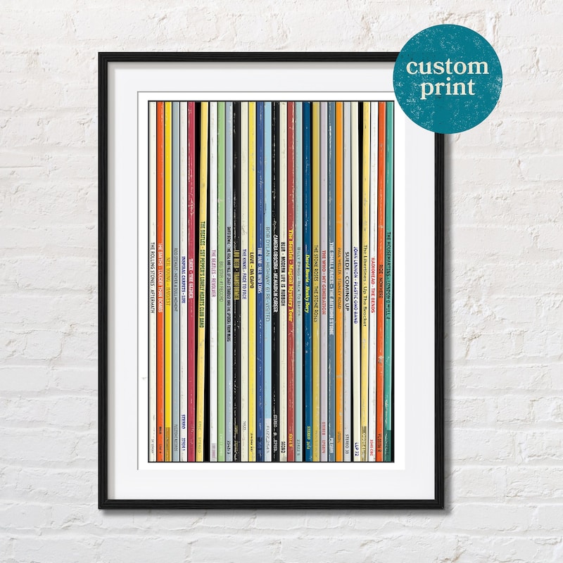 30 Vinyl Record Print - Etsy UK