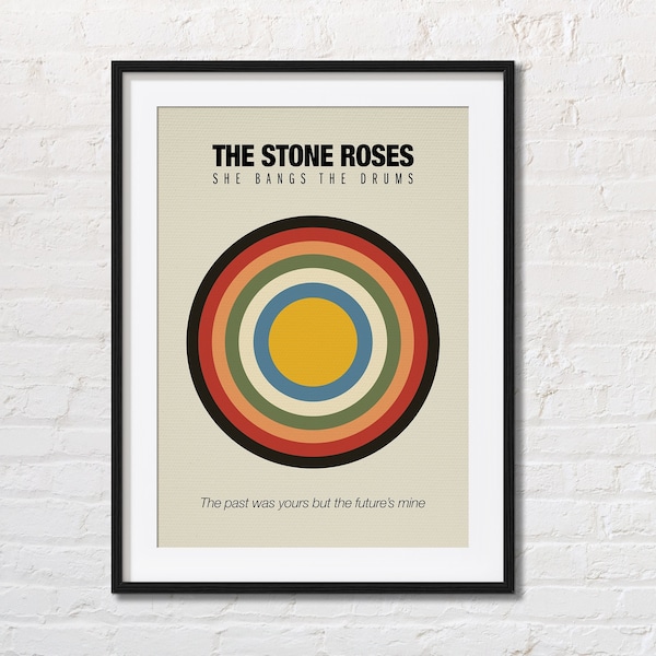 Stone Roses Poster - Etsy UK