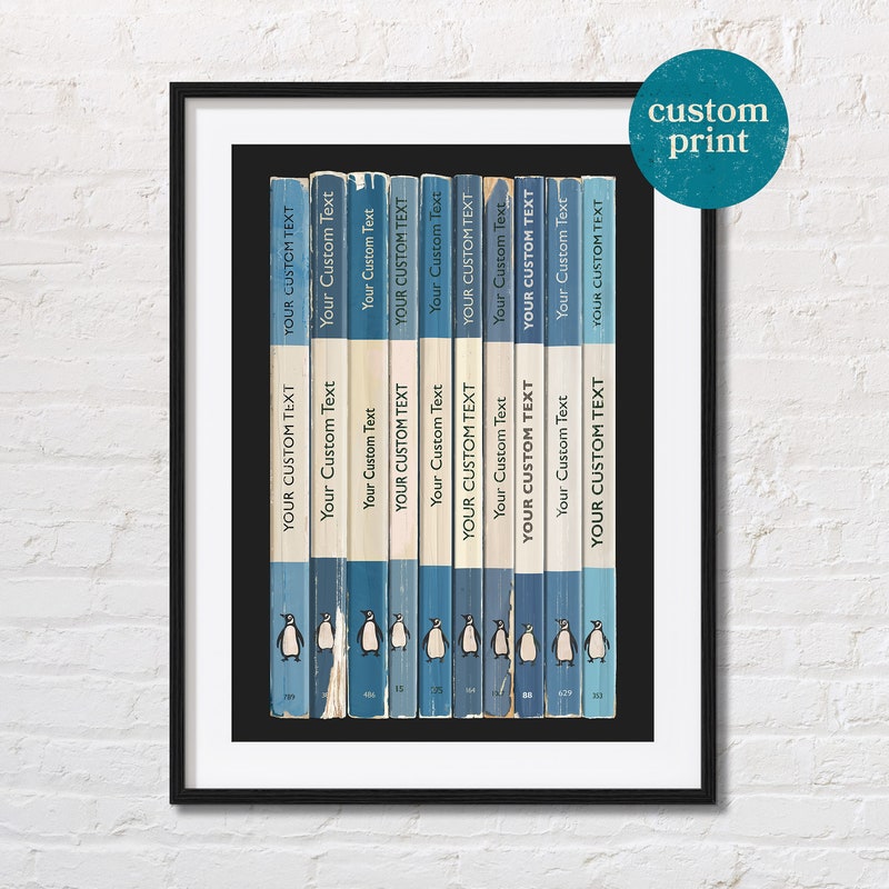 Book Poster - Etsy