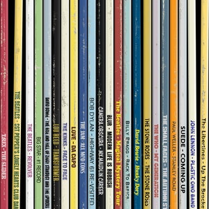 Personalised 30 Vinyl Record Spine Poster | Custom Album Print | Music ...