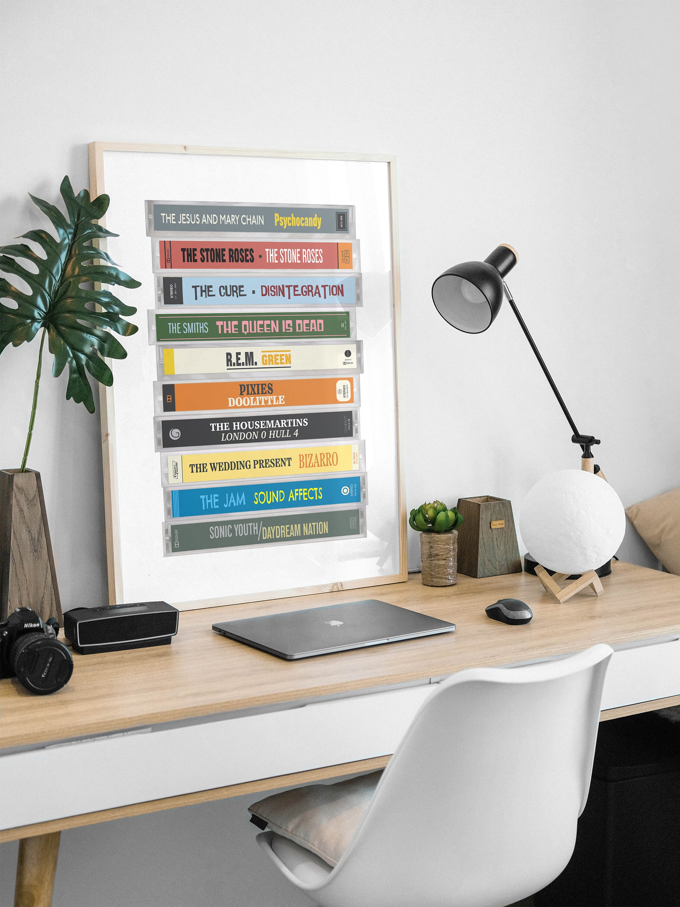 Personalised Cassette Poster Custom Cassette Stack Print - Etsy
