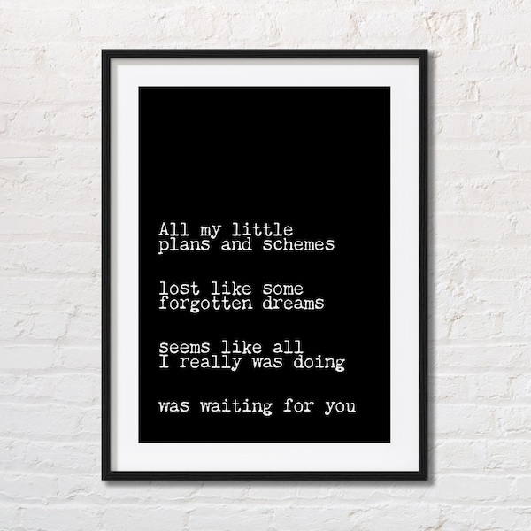 John Lennon Love Song - Etsy UK