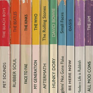Custom Penguin Rainbow Book Spine Poster | Personalised Vintage Book ...