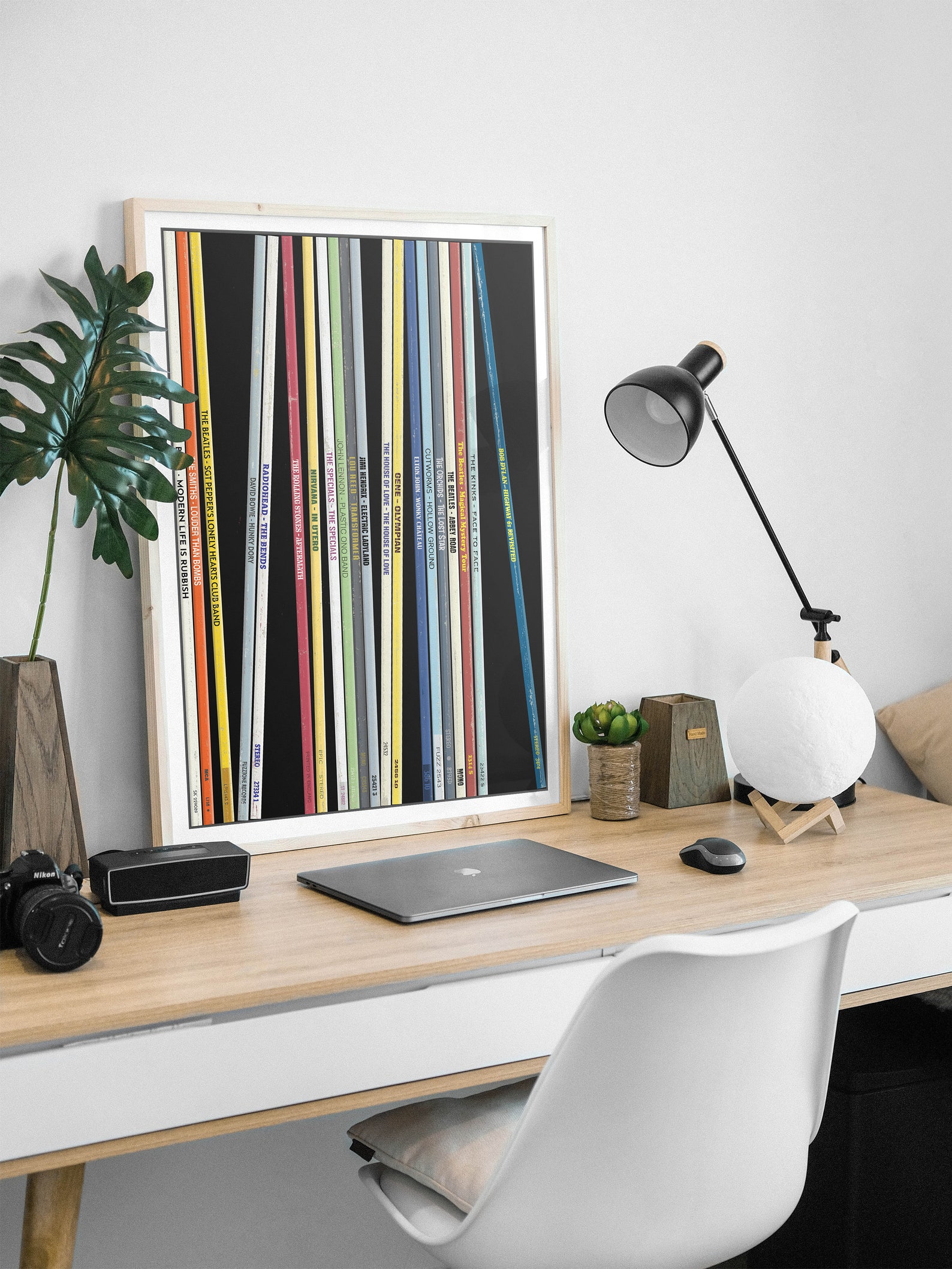 Personalised 20 Vinyl Record Spine Poster Custom Album Print | Etsy