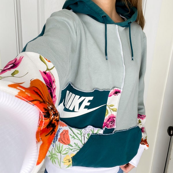 Upcycled Sweatshirt - Etsy