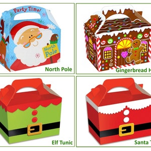 Christmas Party Food Lunch Boxes Gift Box P/w - Etsy