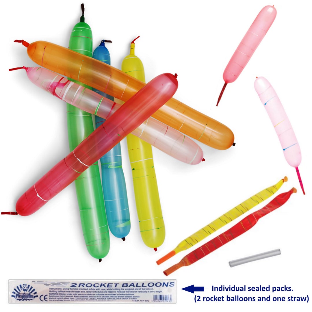 ROCKET BALLOONS Tiger Tails Party Bag Fillers - Boys & Girls Birthday ...