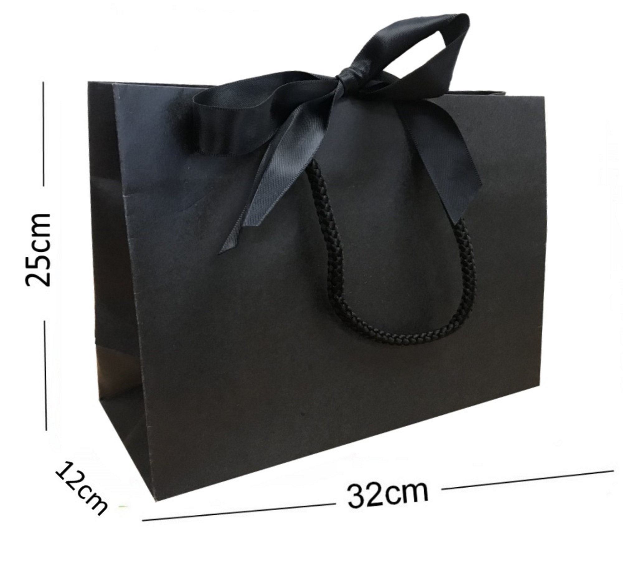 Medium Ribbon Tie Party Gift Bags With Rope Handles - Birthday ...